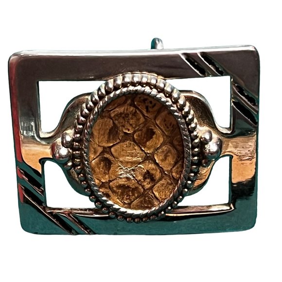 Accessories | Vintage Silver Square Belt Buckle 3x2 | Poshmark